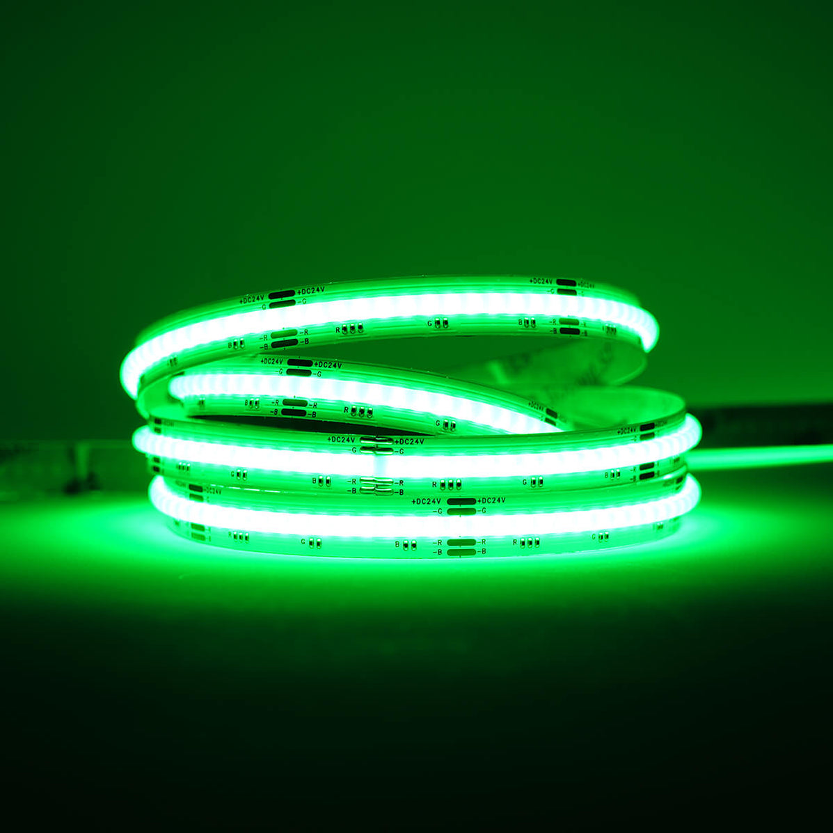COB RGB LED Strip 24V | 840 LEDs/m | Seamless | — WeLoveLeds™