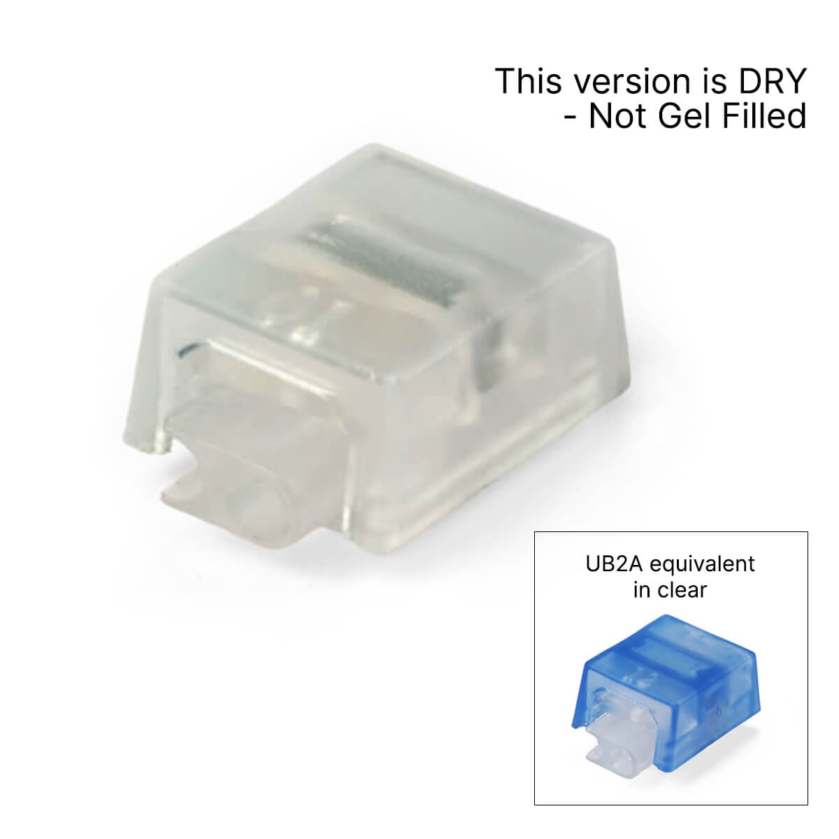 UB2A-D Dry Connectors 100 pk — WeLoveLeds™