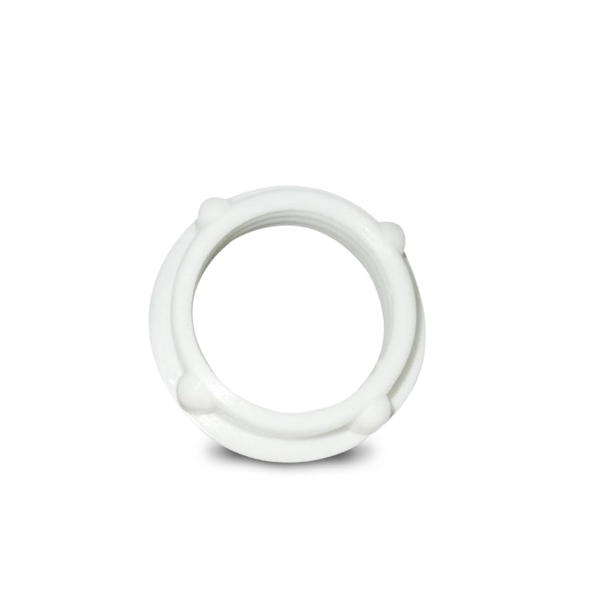 E14 Face Nut | White/Black | G45 Mounting Hardware — WeLoveLeds™