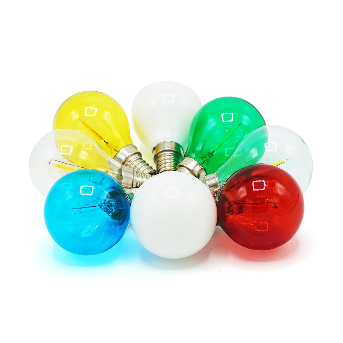 G45 Glass LED Bulbs 24V | Premium Glass | Outdoor Rated | 5 Colours ...
