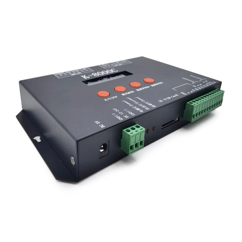 K-8000C Pixel Controller | 8 Outputs | SD Card | 512-1024 Pixels ...