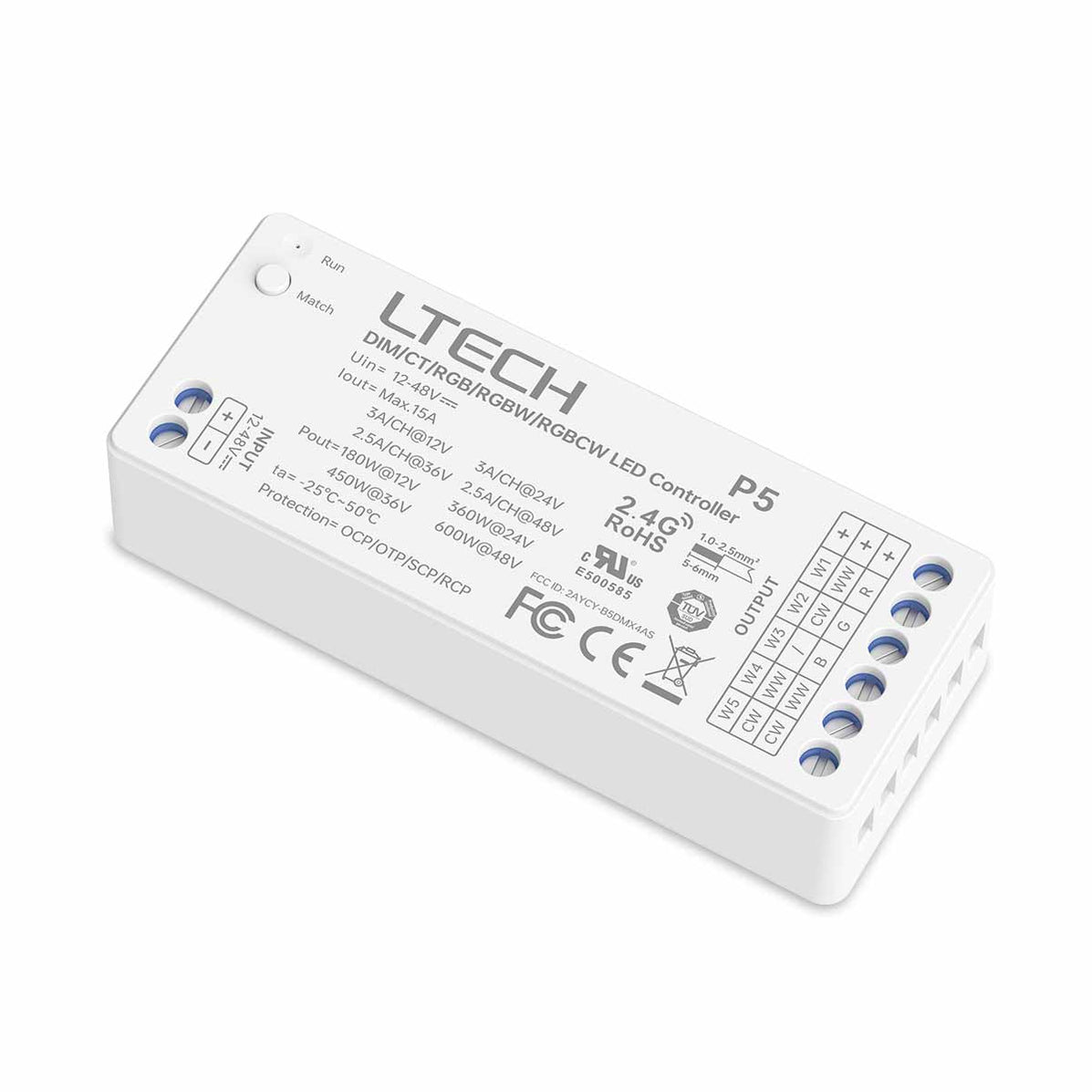 LTech M2D + P5 Complete CCT Kit | Tuneable White Control | 4-Zone ...