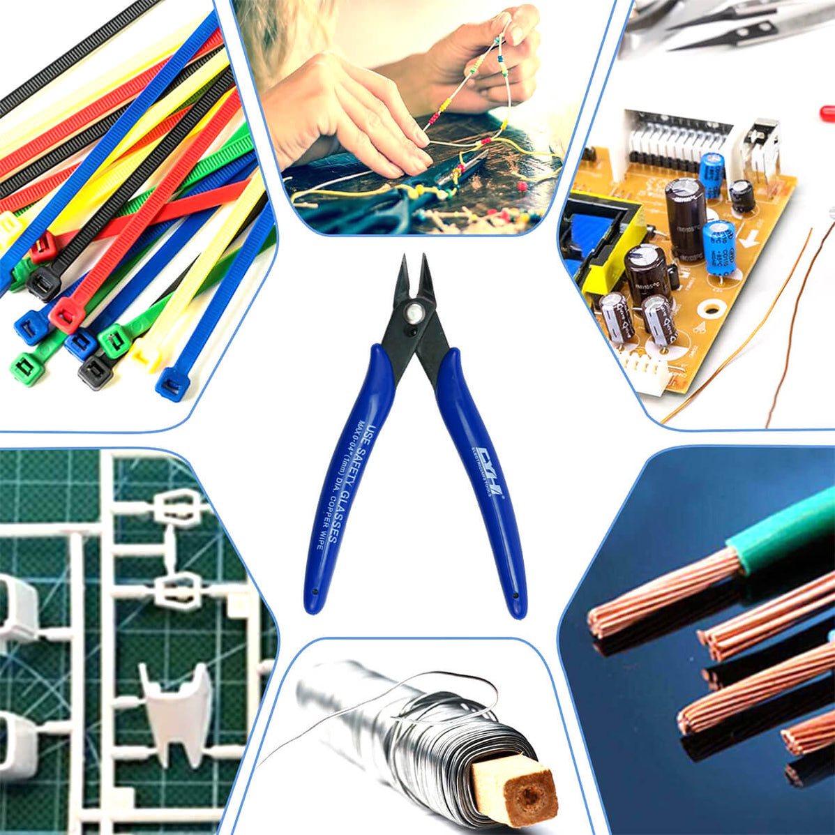 Mini Wire Cutter Flush Cut — WeLoveLeds™