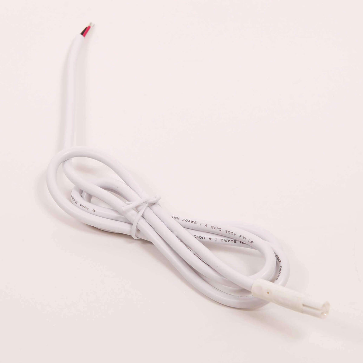 Supply Lead Female RGB 1 m White — WeLoveLeds™