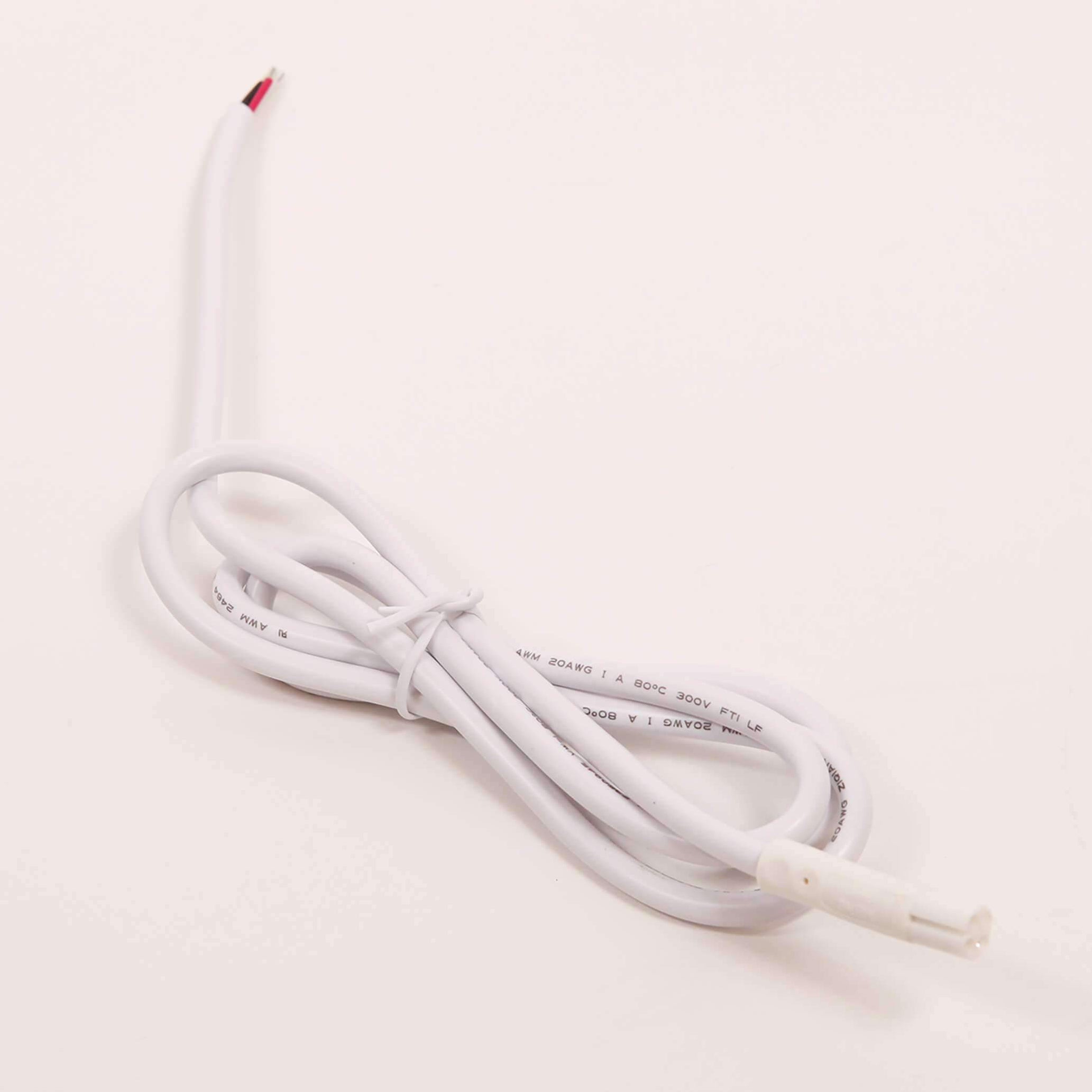 Supply Lead Male RGB 1 m White — WeLoveLeds™