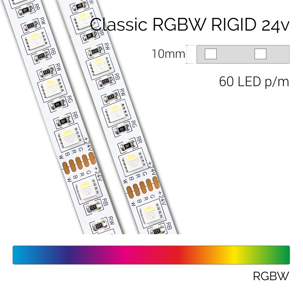 10mm LED Strip — WeLoveLeds™