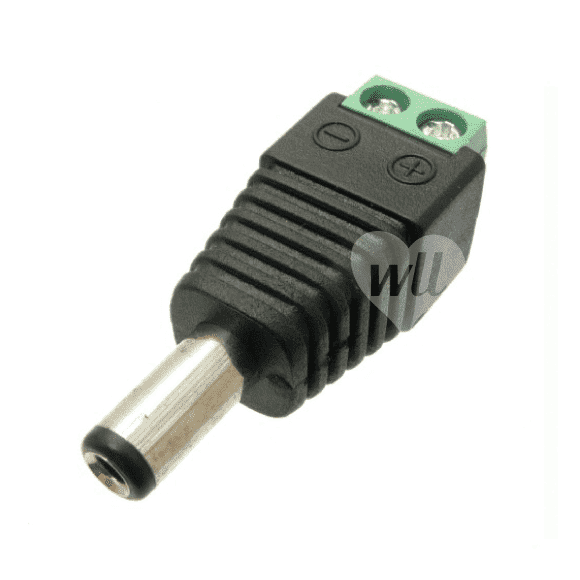 DC Power Plug Screw 2.1 mm — WeLoveLeds™