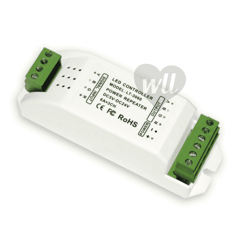 RGB Signal Amplifier Repeater — WeLoveLeds™