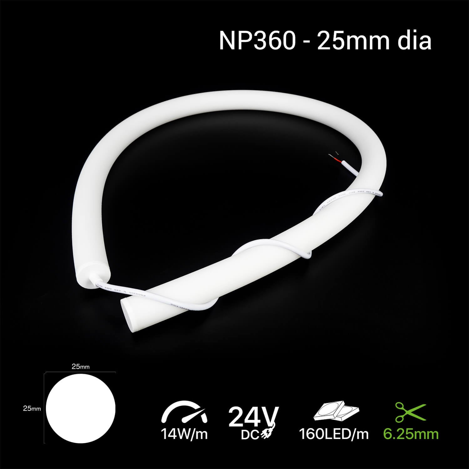 LED Neon Flex Lighting – Flexible Strips — WeLoveLeds™